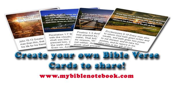 Bible Verse Image Cards